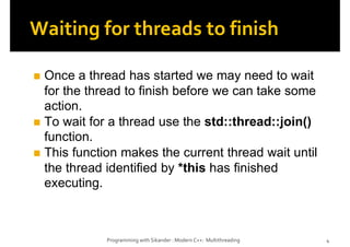 Multithreading_in_C++ - std::thread, race condition | PDF
