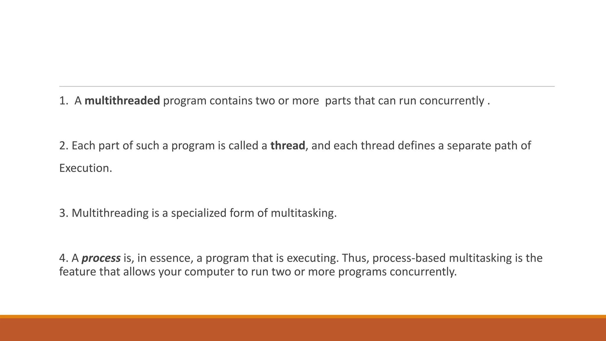 Multithreading In Java Pptx Operating Systems Computer Software And Applications