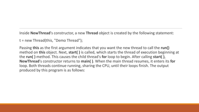 Multithreading in java | PPTX | Operating Systems | Computer Software ...