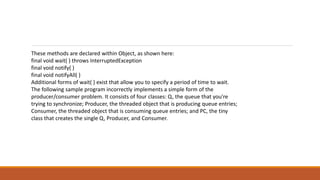 Multithreading in java | PPTX