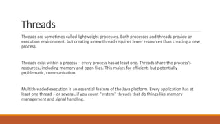 Multithreading in java | PPTX