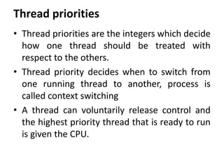 Multithreading in java | PPT
