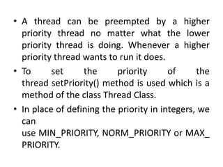 Multithreading in java | PPT