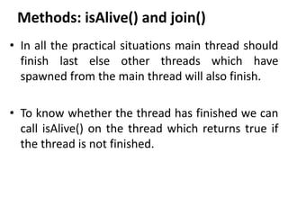Multithreading in java | PPT