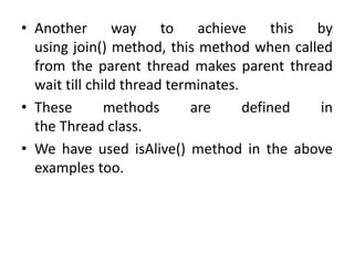 Multithreading in java | PPT