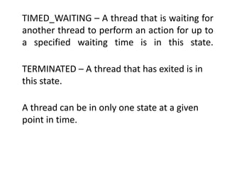 Multithreading in java | PPT