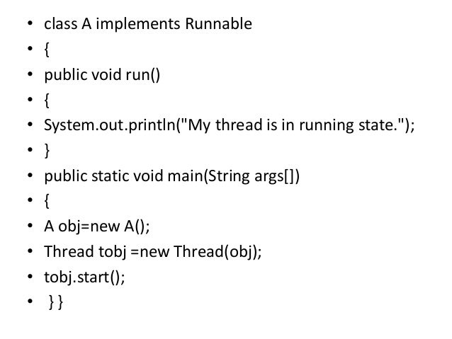 Multithreading in java
