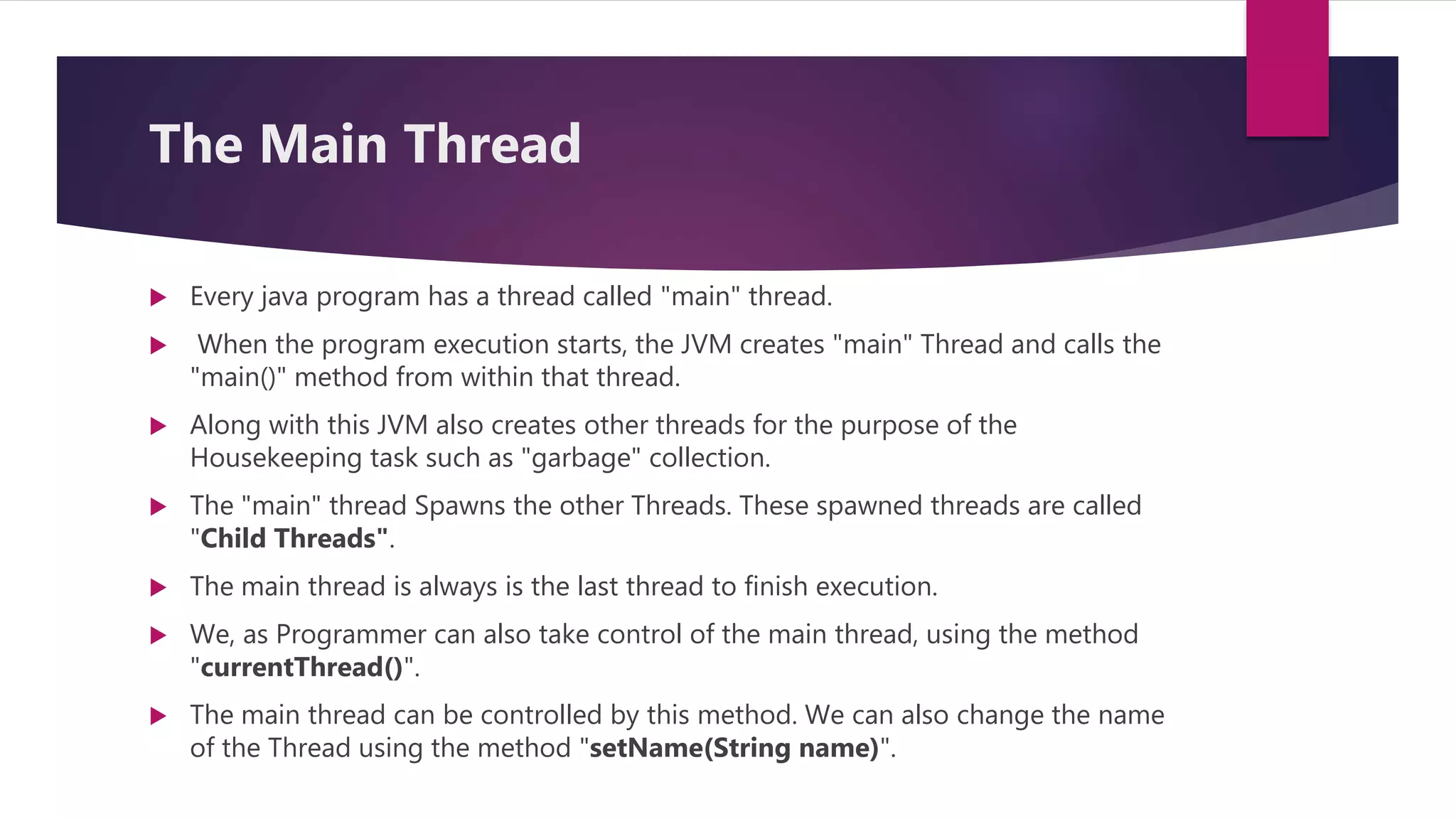 Multithreading in java | PPTX