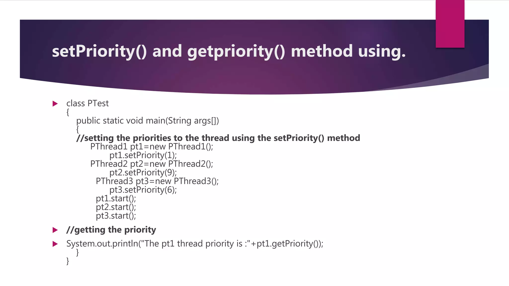 Multithreading in java | PPTX