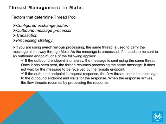 Thread Management In Mule | PPTX | Computer Networking | Computing