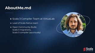 Multithreading in Scala Native, Scalar.pptx | Programming Languages | Computing