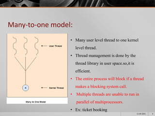 Multi threading model | PPT