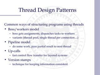 Multithreading models | PPT | Programming Languages | Computing
