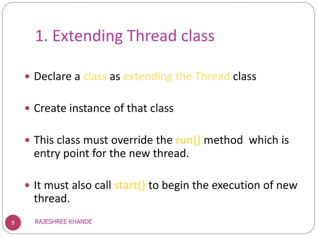 Java Multi-threading programming | PPT Java Multi-threading programming | PPT