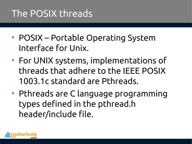 Basic Multithreading using Posix Threads | PDF | Programming Languages | Computing