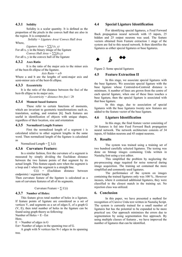 Multitier holistic Approach for urdu Nastaliq Recognition | PDF | Technology & Computing