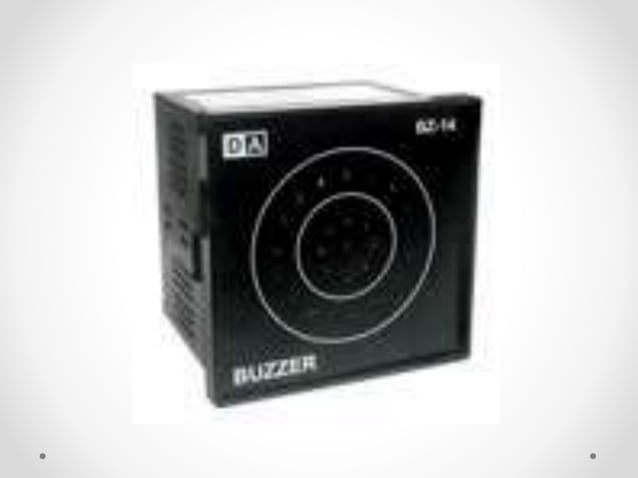 Multi tone buzzer | PPT