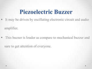 Multi tone buzzer | PPTX