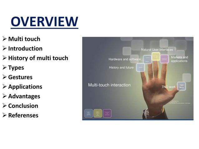 multitouch screen | PPTX