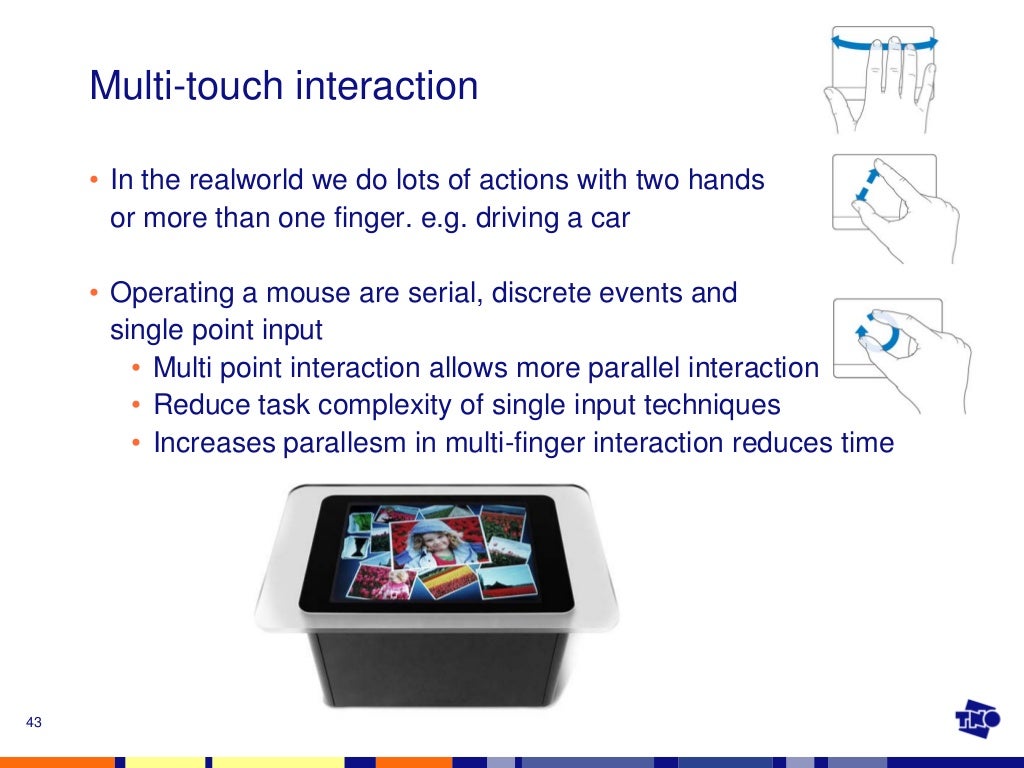 Multi-Touch Interaction Overview
