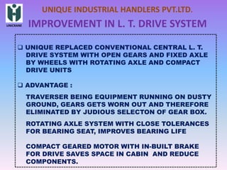 Multi track pit traverser vs 2 track Surface Traverser with Slightly ...