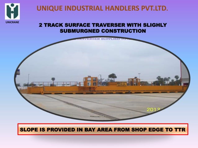 Multi track pit traverser vs 2 track Surface Traverser with Slightly ...