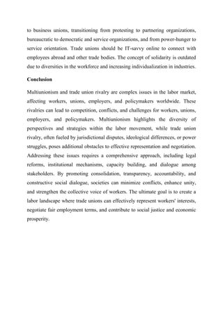 MULTIUNIONISM AND TARDE UNION RIVALRY.docx