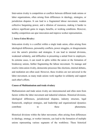 MULTIUNIONISM AND TARDE UNION RIVALRY.docx