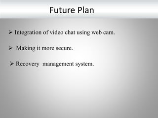 Multiuser chat application using java | PPTX