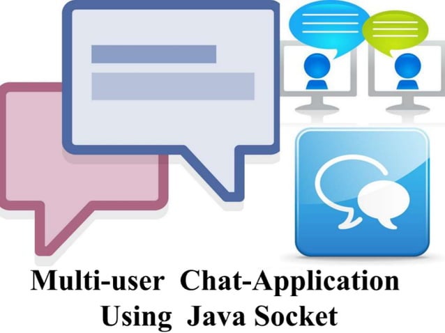 Multiuser chat application using java