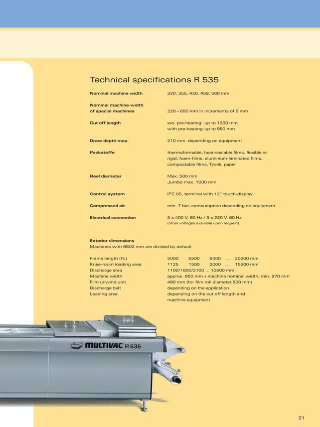 Multivac | PDF | Home Appliances | Home & Garden