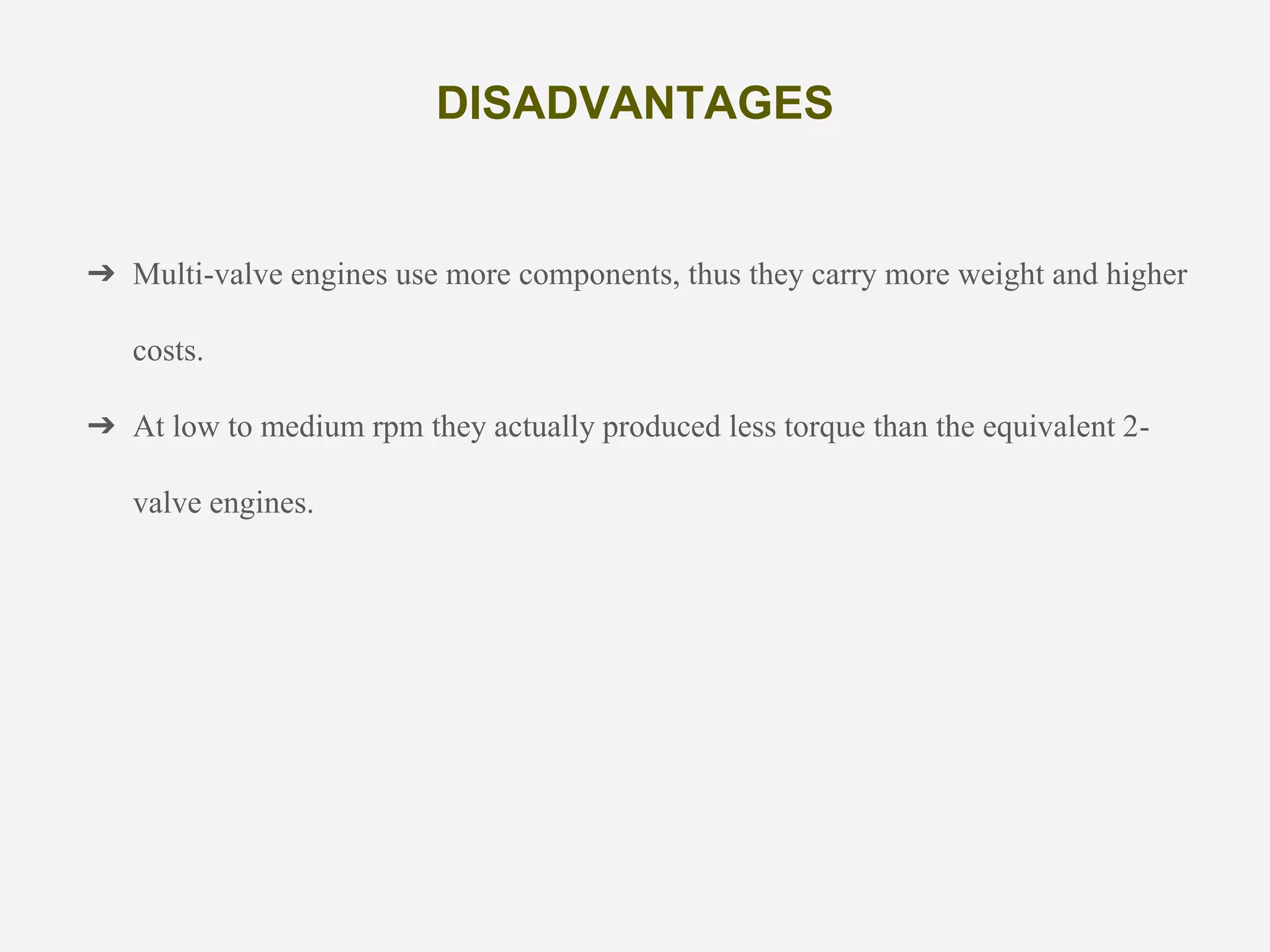 Multi valve technology | PPTX