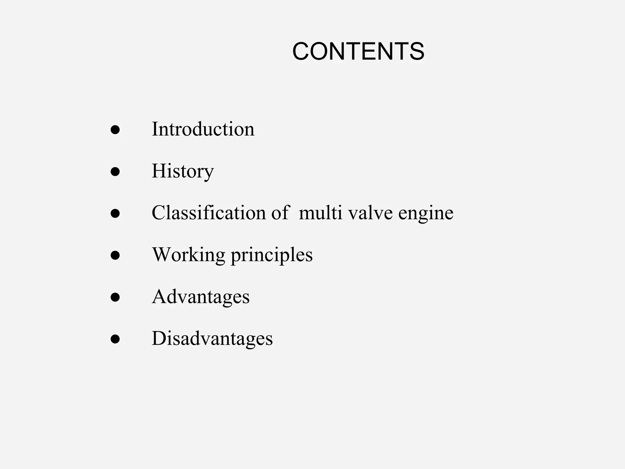 Multi valve technology | PPTX