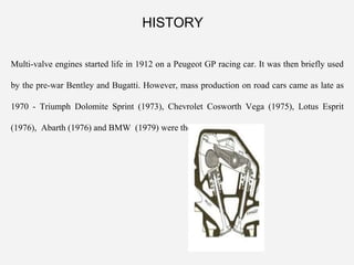 Multi valve technology | PPTX