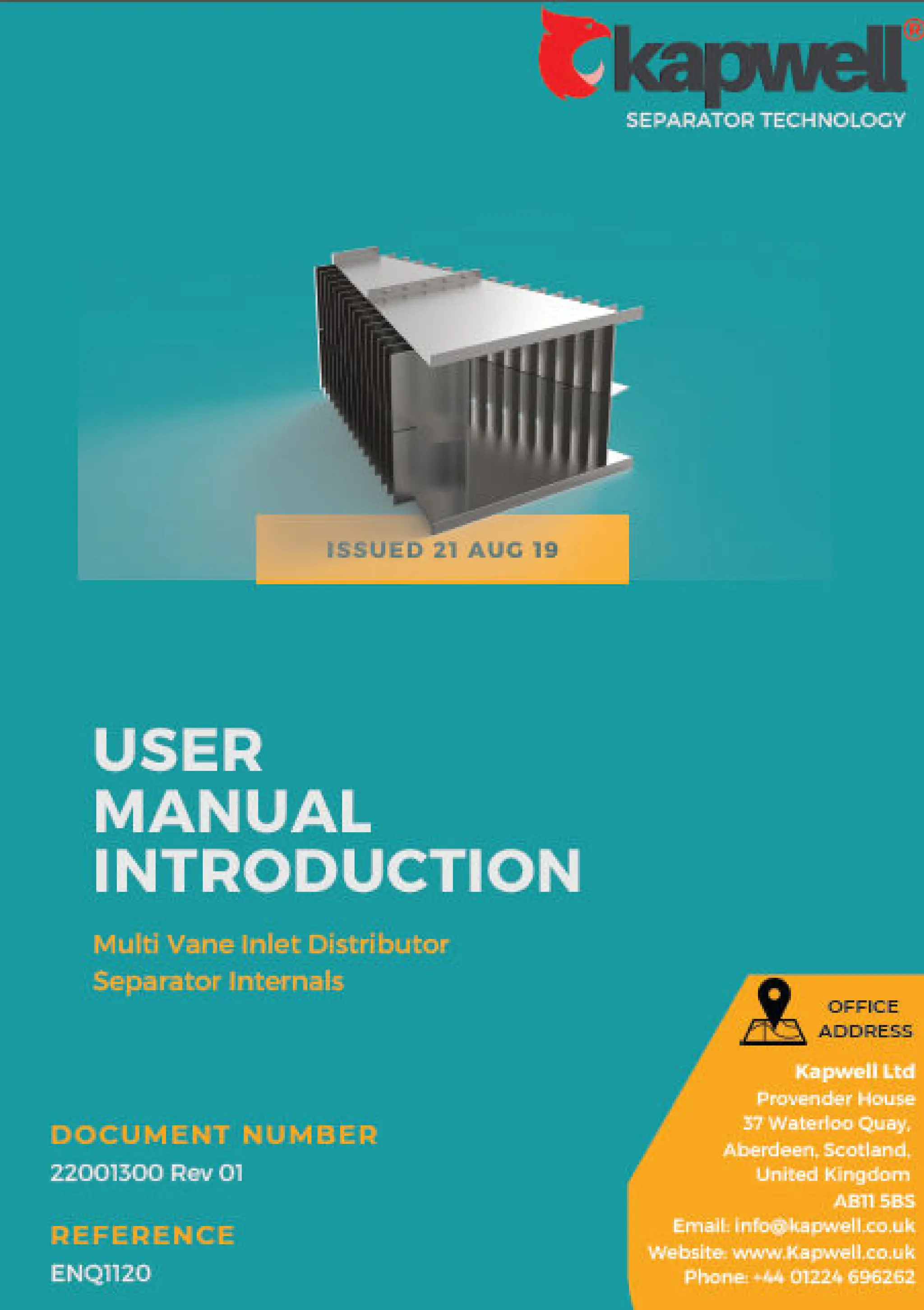 Multi Vane Inlet Distributor manual.pdf