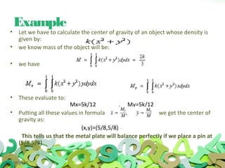 Multi variable integral | PPT | Physics | Science
