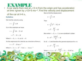 Multi variable integral | PPT | Physics | Science
