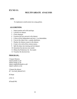 machine learning .multivariate........... | PDF