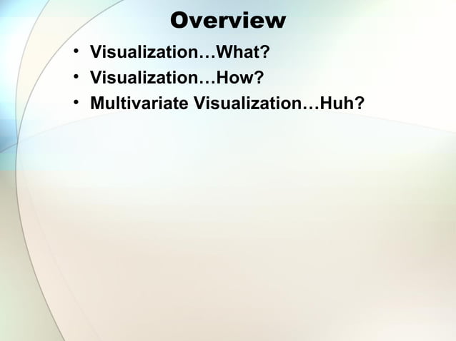 Multivariate Data Visualization | PPT
