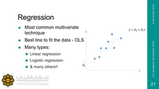 Introduction to Multivariate analysis | PPTX