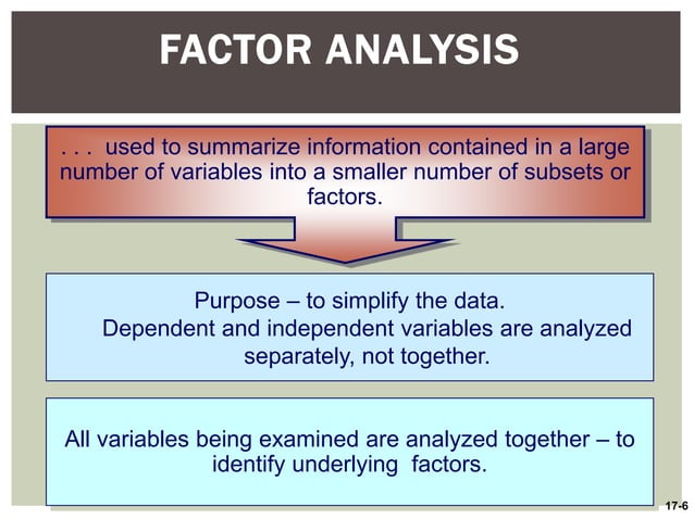 multivariate analysis factor analysis censored regression | PPT