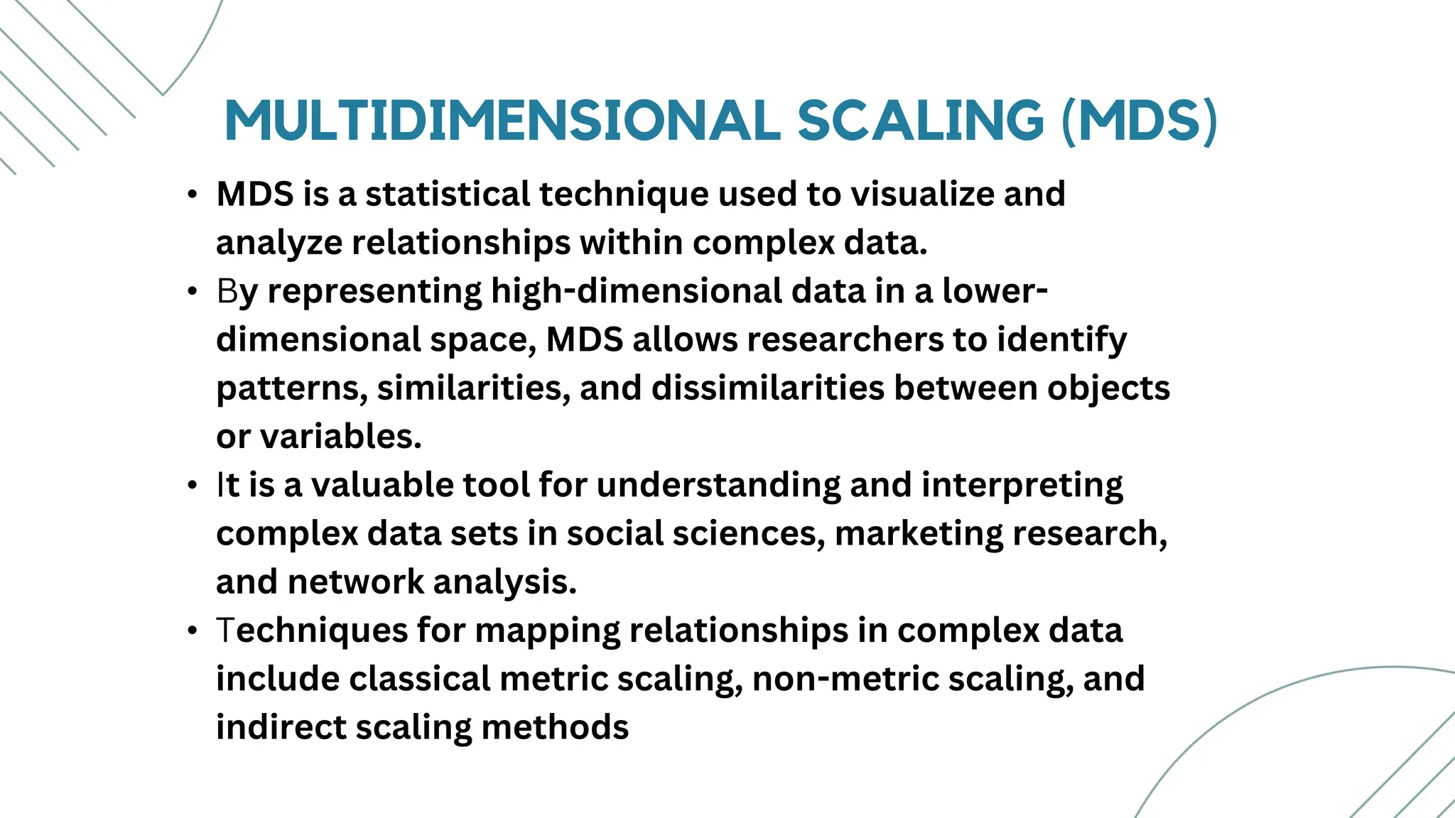 Multivariate analysis variable presentation | PPTX
