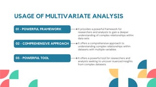 Multivariate analysis variable presentation | PPT