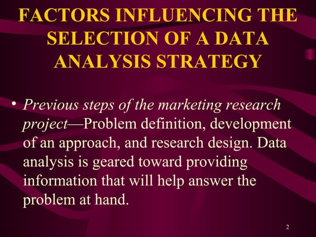 Multivariate Analysis Techniques Ppt Science 9638