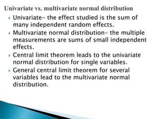 Multivariate and Conditional Distribution | PPT