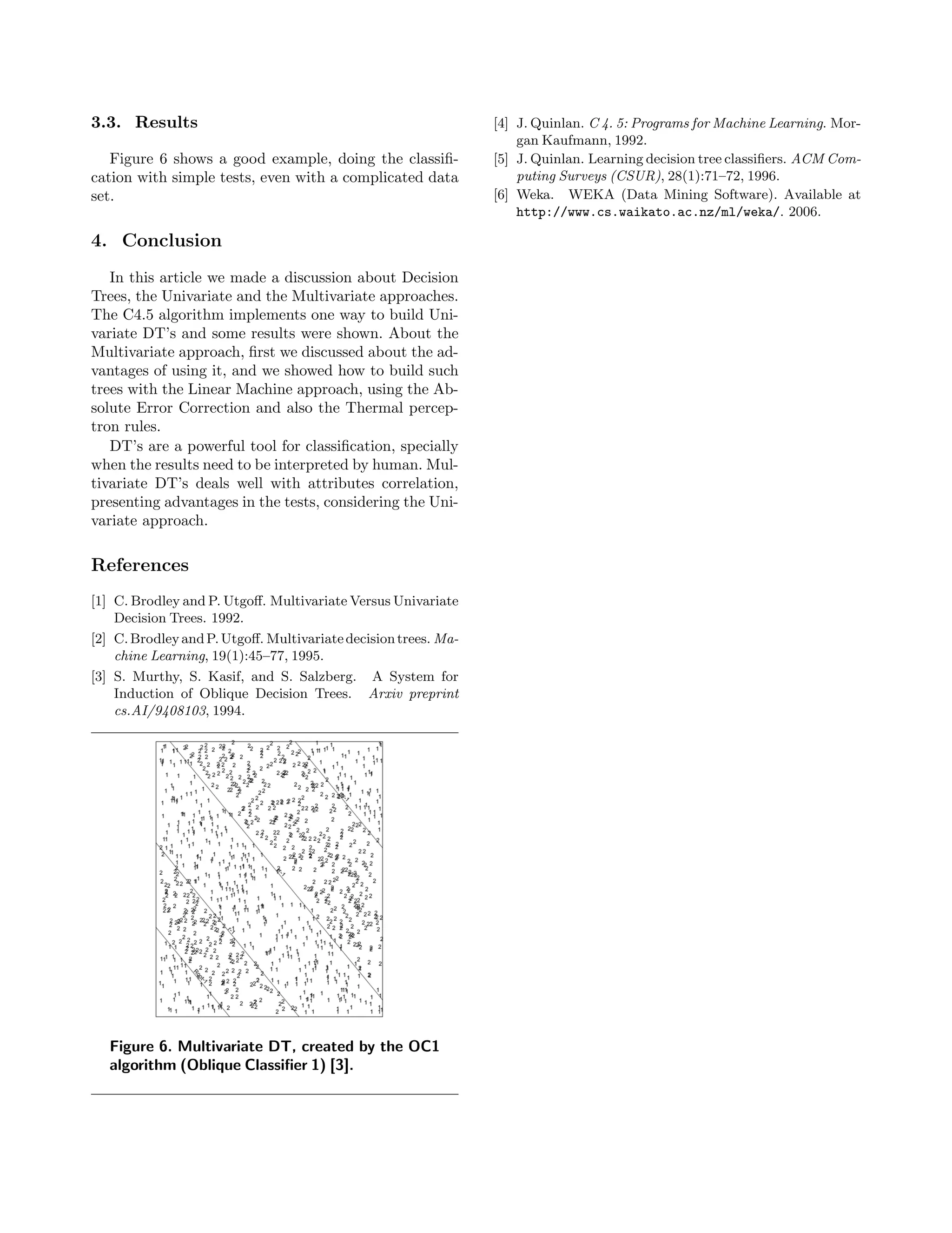 Multivariate decision tree | PDF