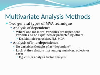 Multivariate Analysis AND Multivariate Analysis.pptx