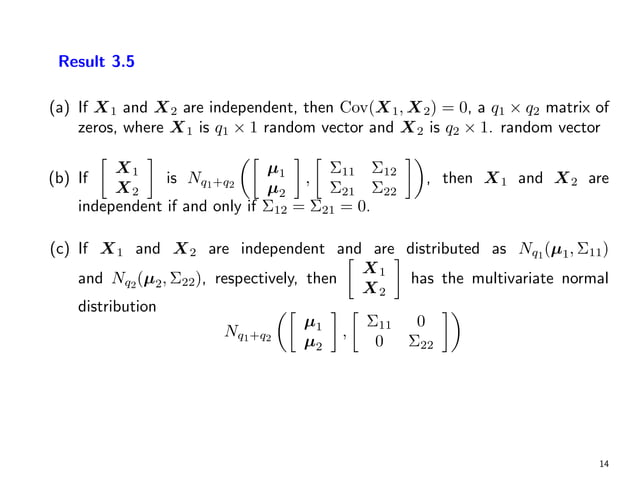 Multivariate Normal Distribution Pdf