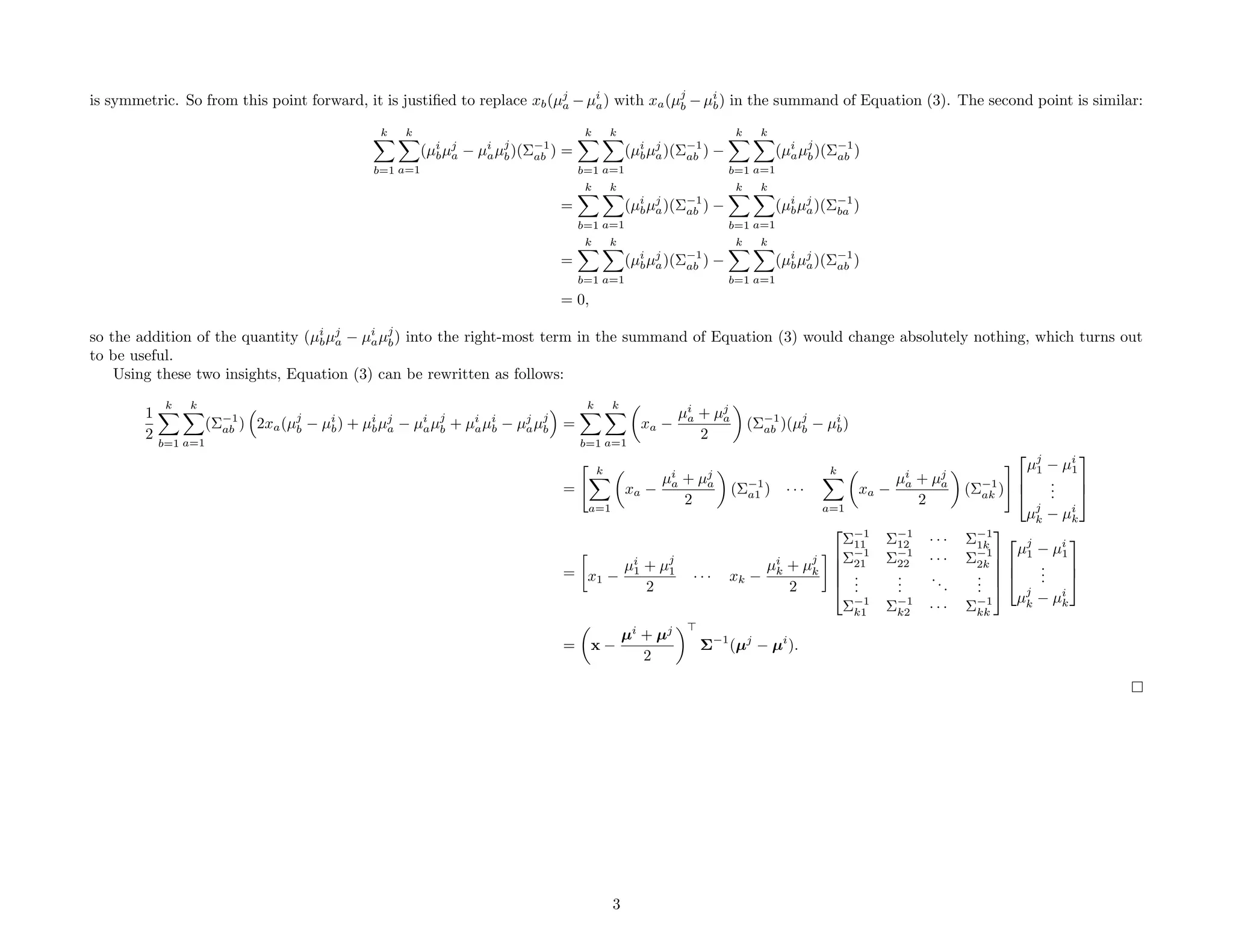 Multivariate normal proof | PDF