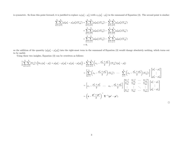 Multivariate normal proof | PDF